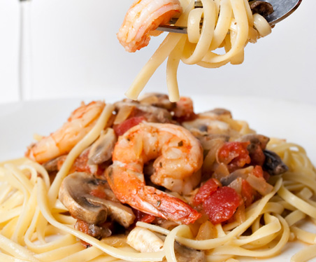 Chilli Prawn Pasta - Kelkin